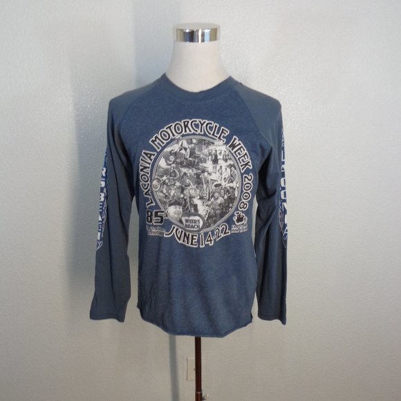 Hyp | Shirts | 208 Laconia Weirs Beach 85th Motorcycle Week Long Sleeve ...